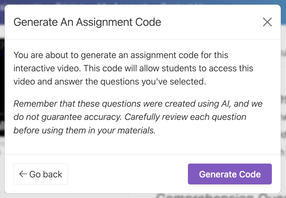 Create Video Assignments | Interactive Questions and Sharing Tips